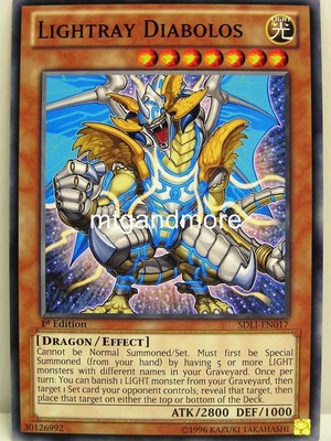 Yu-Gi-Oh - 1x Lightray Diabolos - SDLI - Realm of Light | eBay.de
