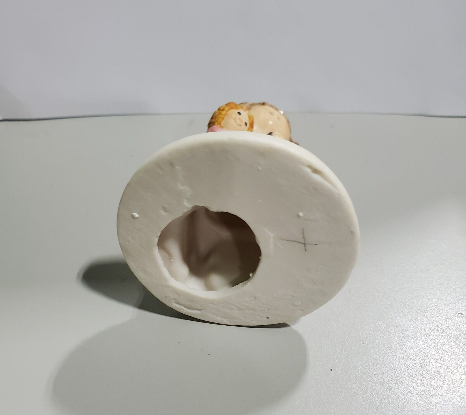 Hallmark Hand Painted Porcelain Prototype of Abby Girl Holding Doll ...