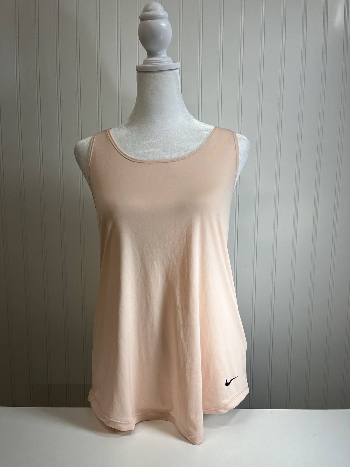 Nike Dry Fit Pink Racerback Logo Strap Tank. Womans R… - Gem