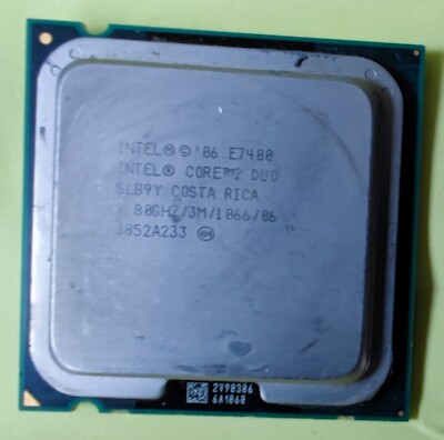 CPU intel Core 2 duo E7400 pour carte mère LGA 775 | eBay