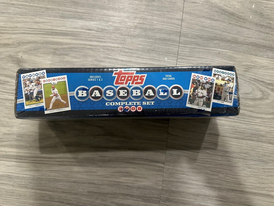 2008 TOPPS MLB BASEBALL Factory Sealed Complete Set - New York Yankees ...