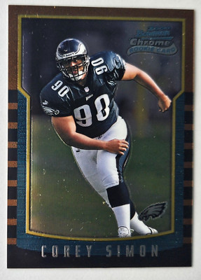 2000 Bowman Chrome Football #190 Corey Simon RC Rookie Card (A) | eBay