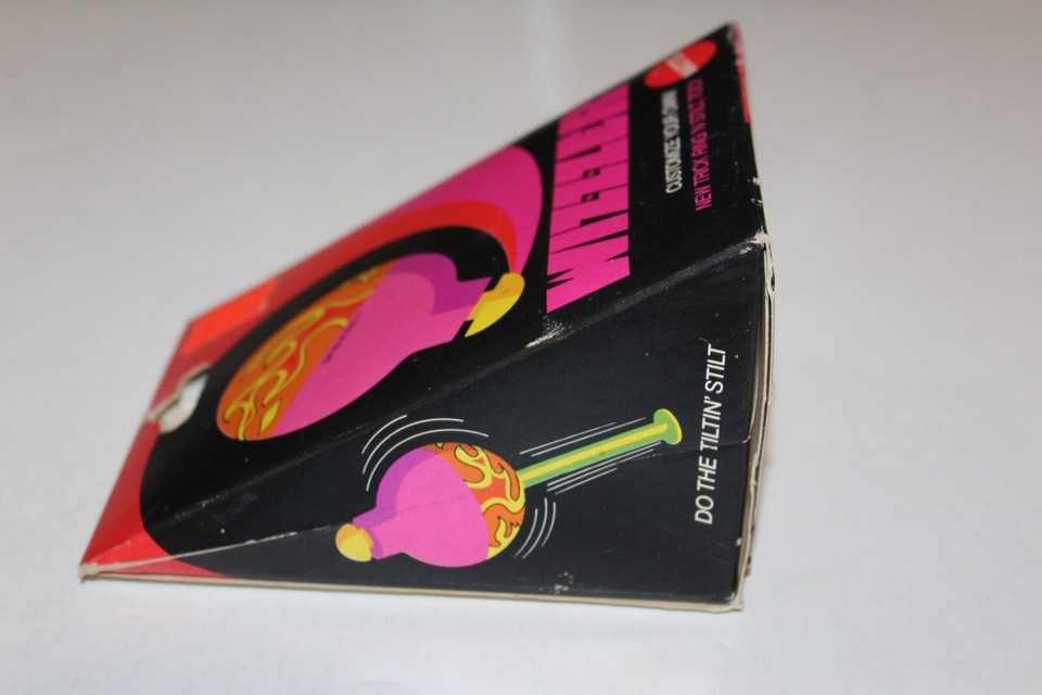 SEALED 1970 Mattel Wizzzer Whizzer Spin Fire Spinning Top NOS MISP New ...