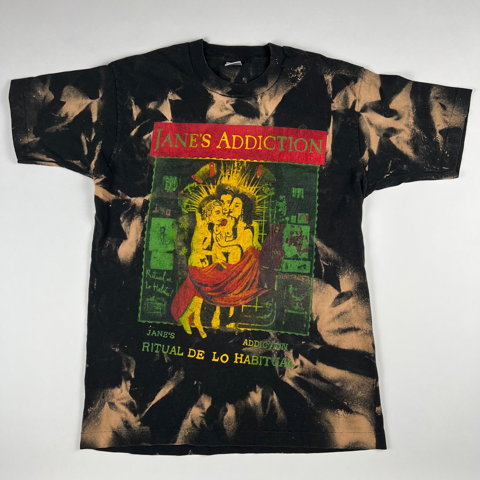 Vintage 1990 Janes Addiction Shirt Large Ritual De Lo… - Gem