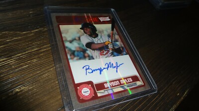 2011 PLAYOFF CONTENDERS BRYSON MYLES AUTO BASEBALL CARD | eBay