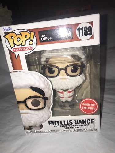 Funko Pop! TV The Office Phyllis Vance as Santa #1189 Gamestop ...