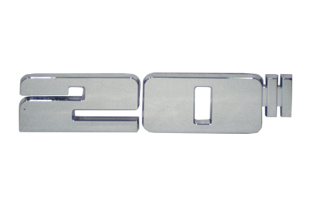 20" Inch Luxury Auto Badges Plain Wheel Badges / Decals / Emblem | eBay