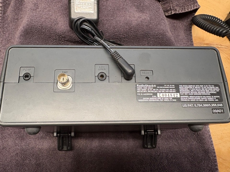 2 Scanners Radio Shack Pro-2026 Patrolman & Pro-2053 Dual Trunking read ...