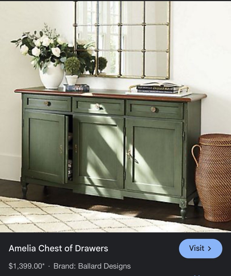A Beautiful Hutch Made In Italy for Ballard Designs. Excellent ...