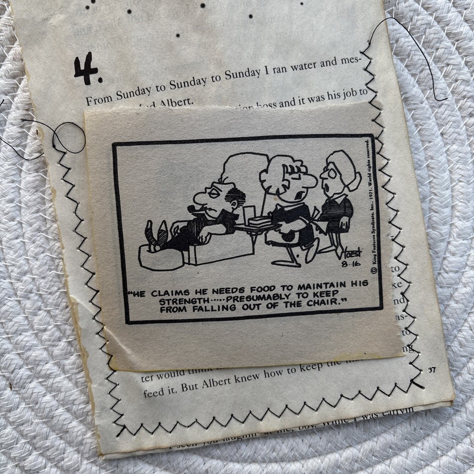 Coffee Died Book Pages Double Pocket Art Junk Journal Ephemera Grimoire ...