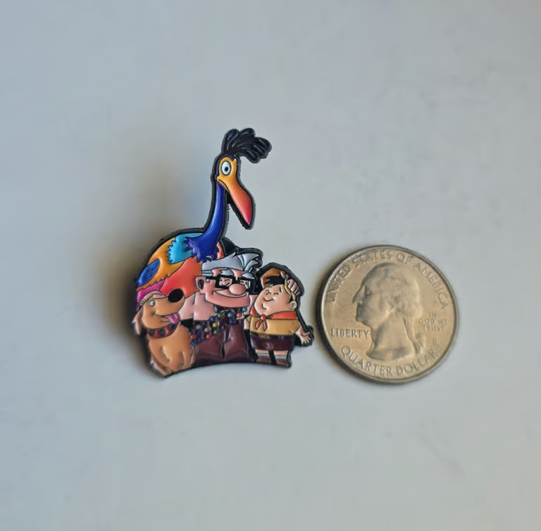 Pixar Up- Characters: Carl Fredricksen, Russell, Dug the Dog, Kevin ...