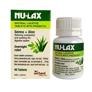 NEW Nu-Lax Natural Laxative Tablets with Prebiotic 40 Tablets Nulax | eBay
