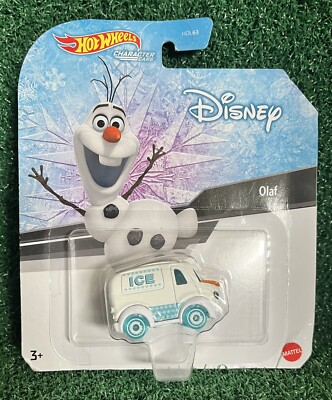 New In Hand 2021 Hot Wheels Disney Character Cars OLAF Car Frozen | eBay