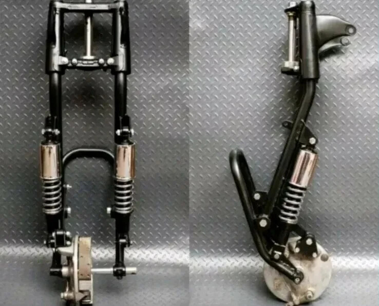 SWING FORK FRONT URAL DNEPR MT front fork (front swing, drum brake) NEW ...