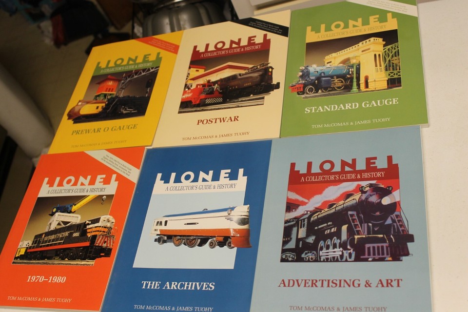 Tom McComas, James Tuohy Lionel Collector's Guide & History 6-Volume ...