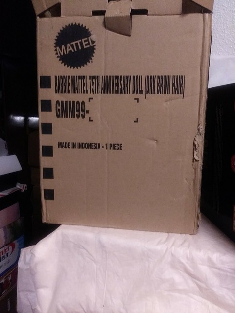 75th Anniversary Barbie Doll AA Gmm99 Mattel 2020 NRFB MINT for sale ...