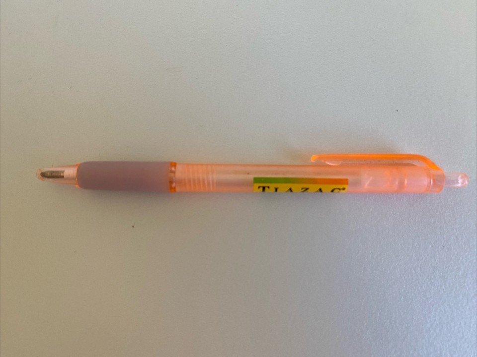 TIAZAC Pharmaceutical Pen; Drug Rep | eBay