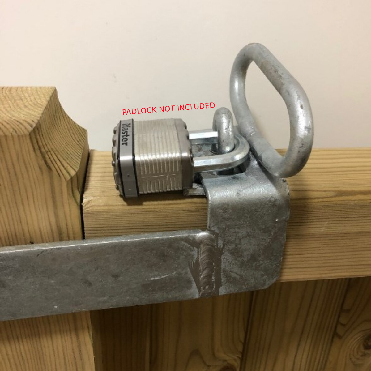 Heavy Duty Lockable Throw Over Gate Loop with Handle & Fixing Pin Field ...