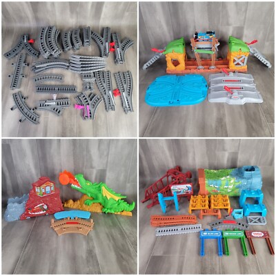 Huge Mixed Lot Train Tracks TOMY Mattel Thomas And Friends Trackmaster ...