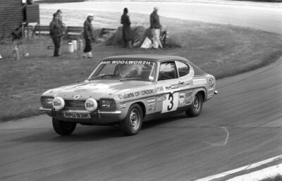 Ford Capri 1973 Rally Car Motor Racing Historic Old Photo 20 | eBay