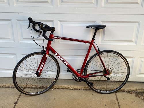Trek 1.1 Alpha 100 Series Aluminum Road Bike 62cm Liquid Red | eBay
