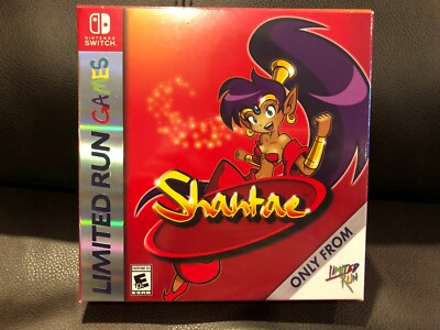Shantae Switch BIG Oversized GBC Box - Limited Run Games (Switch) PAX ...