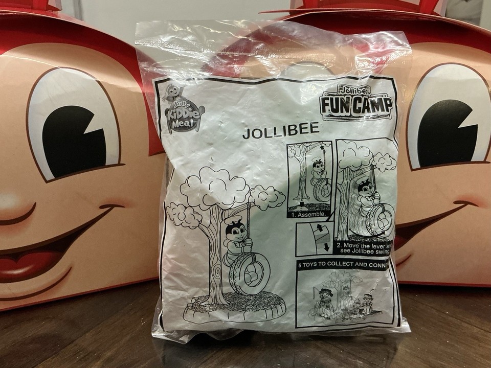 Jollibee Jolly Kiddie Meal Toy Fun Camp Figure New Sealed | eBay