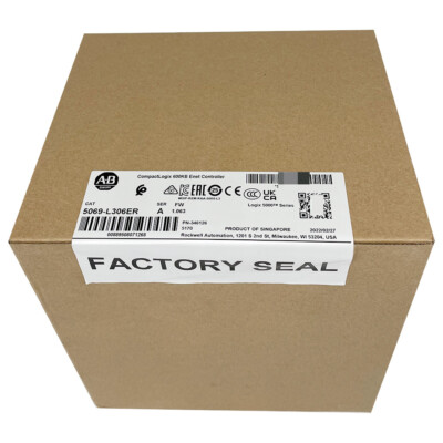 NEW Allen-Bradley 5069-L306ER CompactLogix 600KB Enet Controller 5069 ...