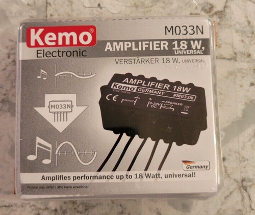New Kemo M033N 18 W Watt Universal Amplifier Module Made in Germany | eBay