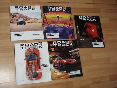 Road & Track Double Issue Magazines Lot of 5 2021 | eBay