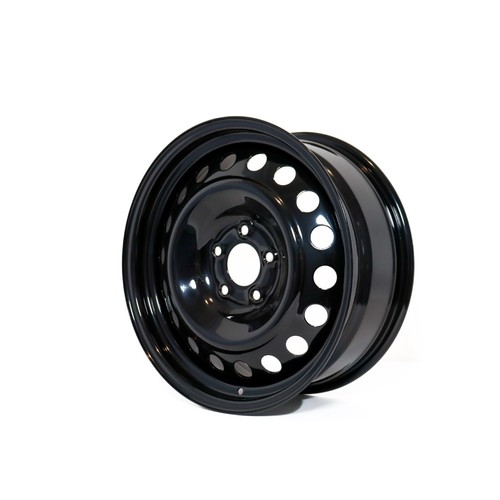 18X7. 5 Black Interceptor Steel Wheel With 6" Backspace. Dedicated 5 ...