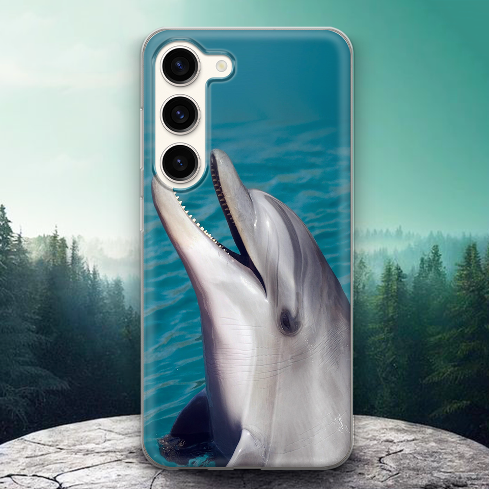 Dolphin Phone Case For Samsung Galaxy Sea Ocean Life Designed Cover ...