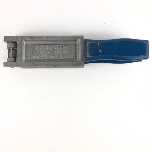 DO-IT Split Shot Sinker Lead Mold Model SS-20-M2 Medium Sizes 1/8 & 1/ ...