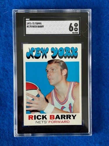 1971-72 Topps Basketball Rick Barry ROOKIE RC #170 SGC 6 HOF | eBay