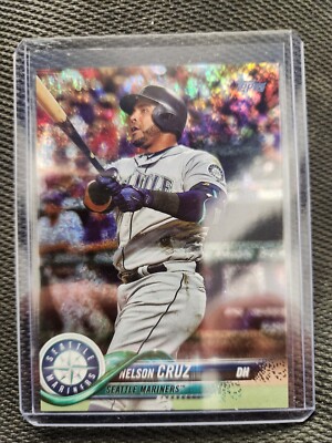 2018 Topps Baseball Series 1 Nelson Cruz Rainbow Foil /190 #220 | eBay