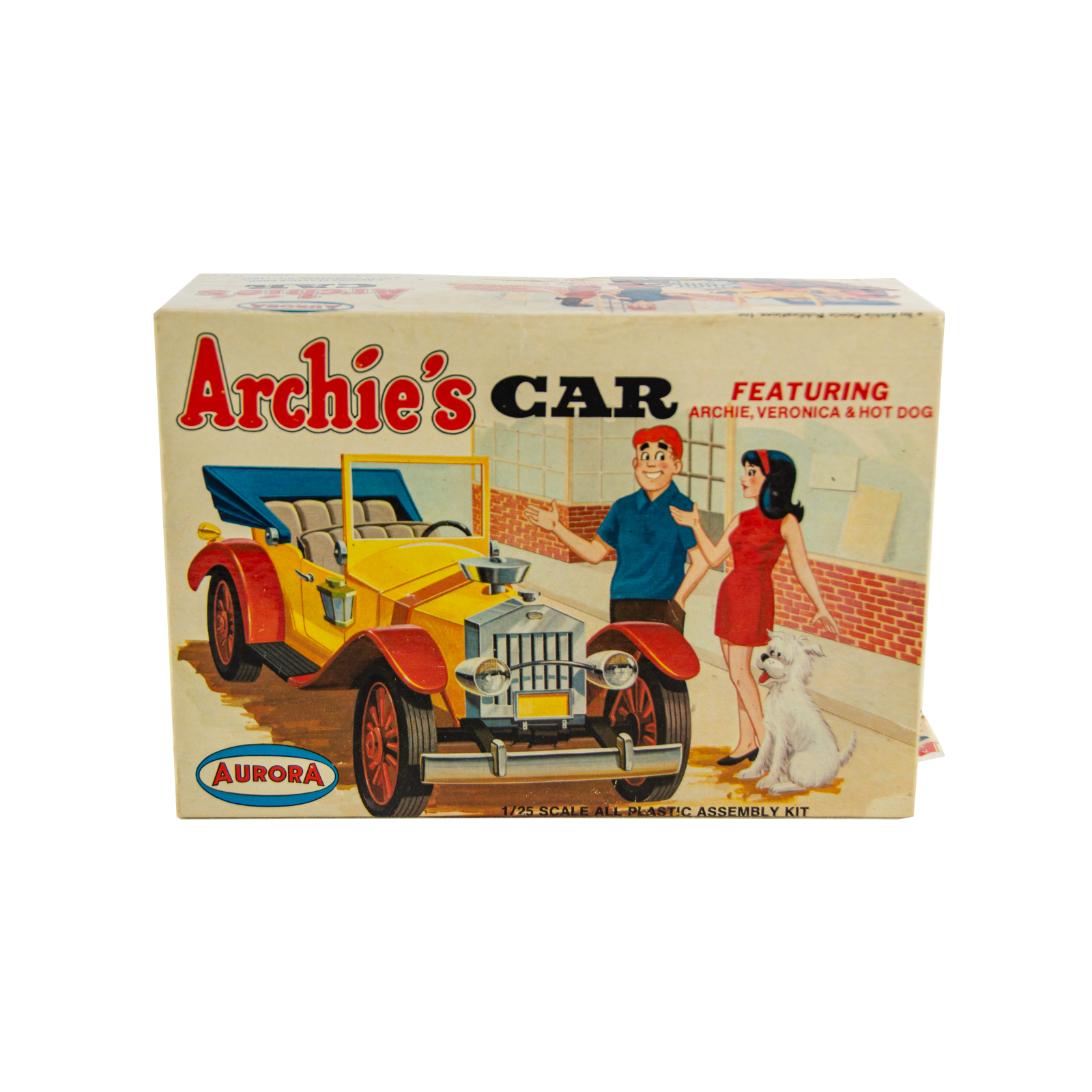 Rare Vintage 1969 Aurora 1:25 Scale Archie's Car Model Kit (For Parts ...