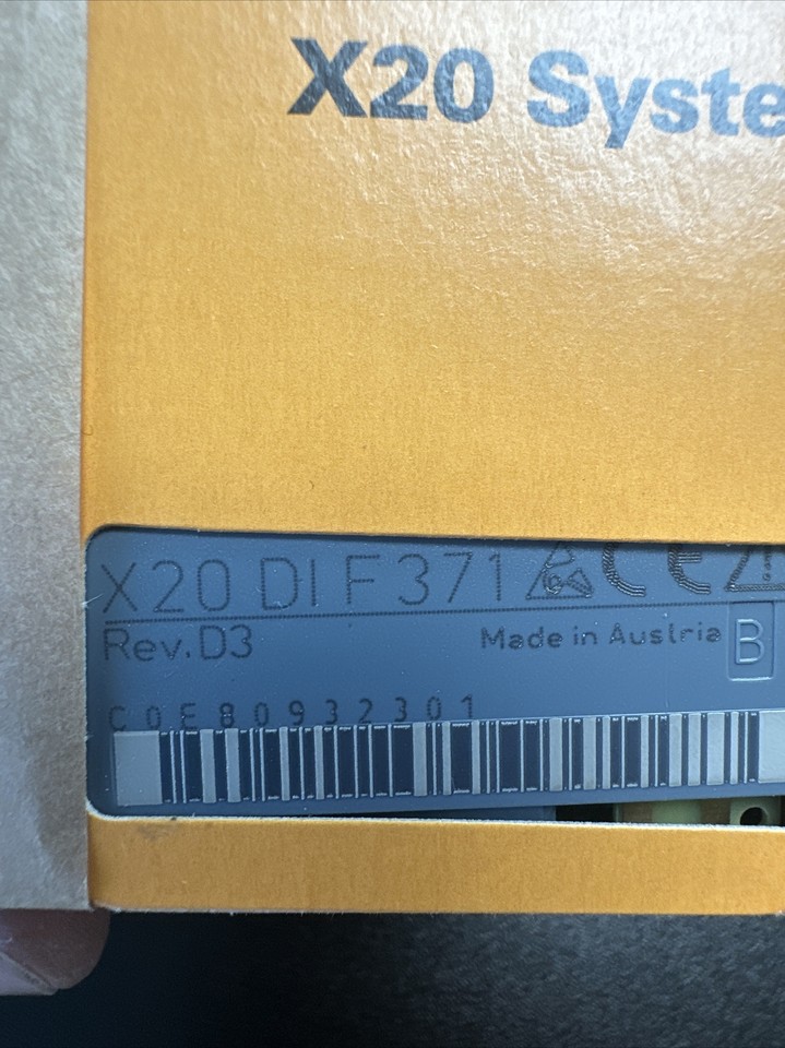 1 Pcs B&R X20DIF371 PLC Module X20 DI F371 New In Box Free Expedited ...