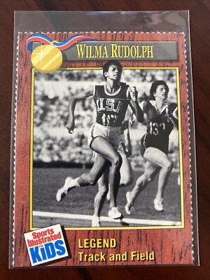 1990 Sports Illustrated for Kids Series 1 Legend Wilma Rudolph #215 | eBay