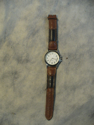 Accutime Watch Corp. WMM5001WM1 0719 PC21J Japan Movt Stainless Steel ...