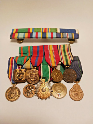 ~Rare Vintage United States Military Kuwait Iraq Gulf War Medals Ribbon ...