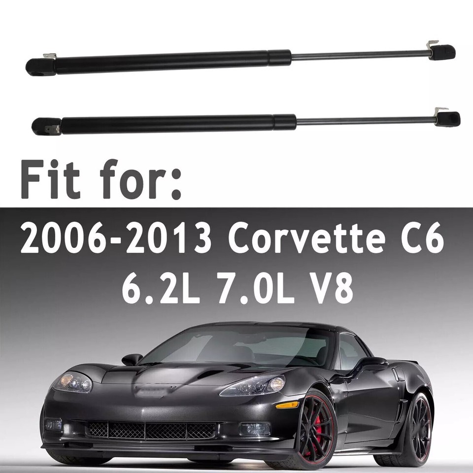 2 Rear Hatch Trunk Lift Supports Shocks Struts for Chevrolet Corvette ...