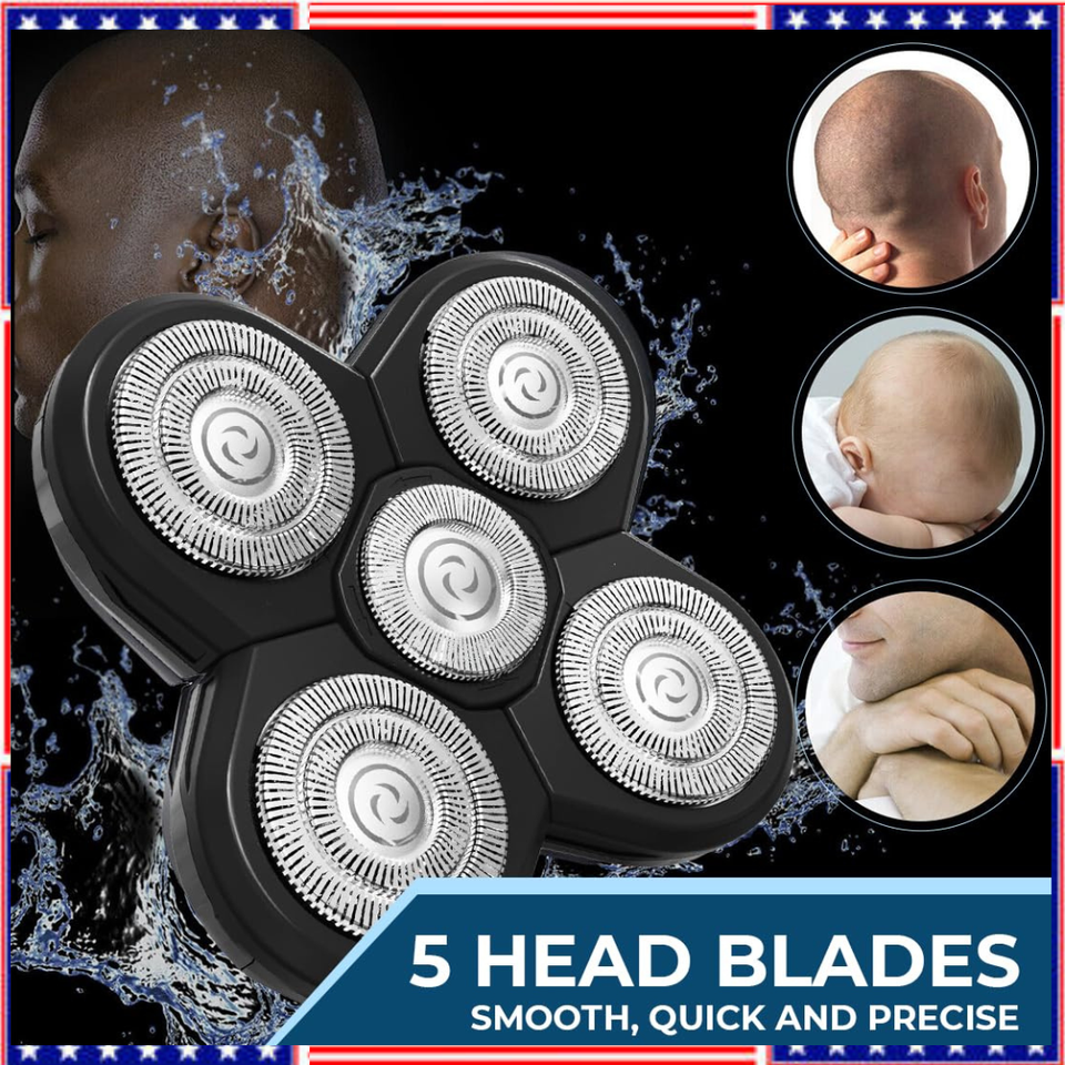 3 PACK Replacement Blades for Freebird Flex Series Head Shaver For Bald ...