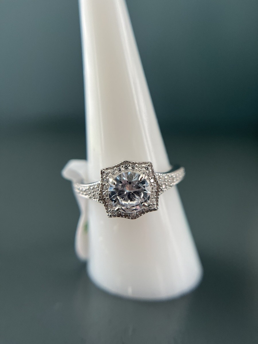 Bomb Party Sterling Silver Club Cubic Zirconia Ring RBP2406 Bomb Party Sterling Silver Club Cubic Zirconia Ring RBP2406