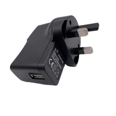 DC 5V 2A UK 3-PIN USB Charger Wall Plug Power Adapter for Tablet Ebook ...