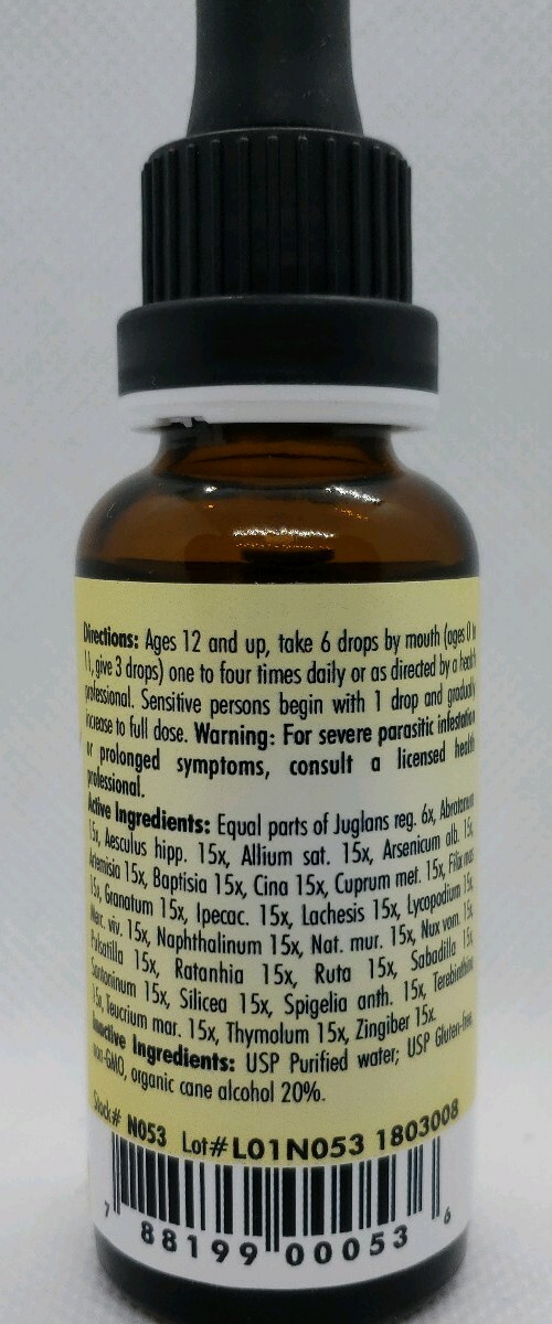 Newton Homeopathics Parasites, 1 fl. oz. [30 ml] | eBay