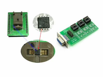 UPA USB EEPROM adapter with NANO Micro 93C66 C66 R66 EEPROM Socket ...