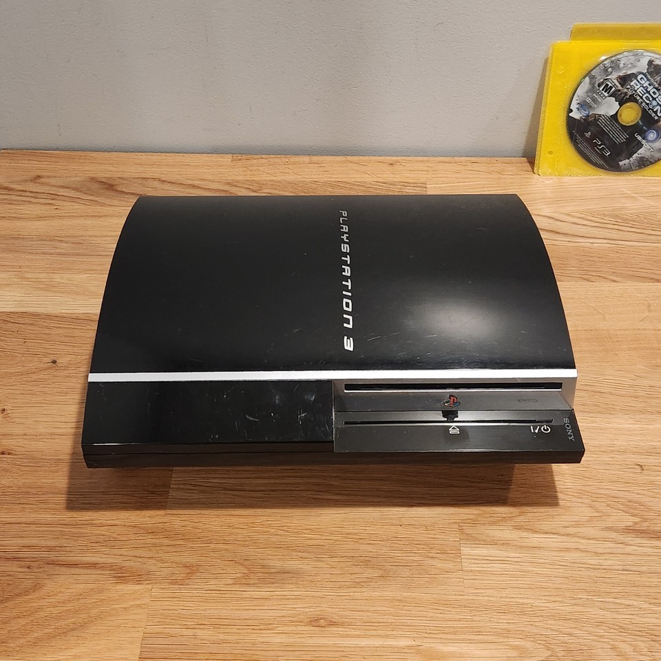 Sony PlayStation 3 PS3 Fat Console CECHK01 Bundle - Tested & Working ...