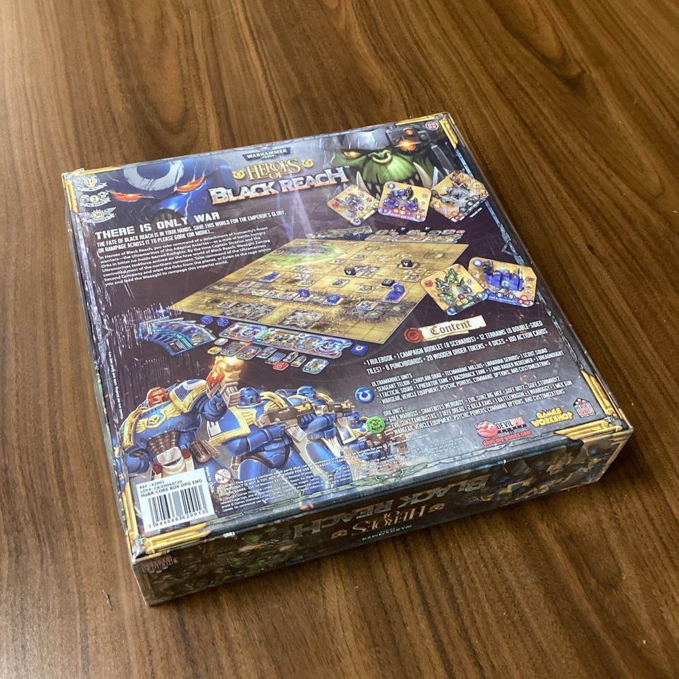 Heroes of Black Reach: A Warhammer 40k Game - Devil Pig Board Games ...