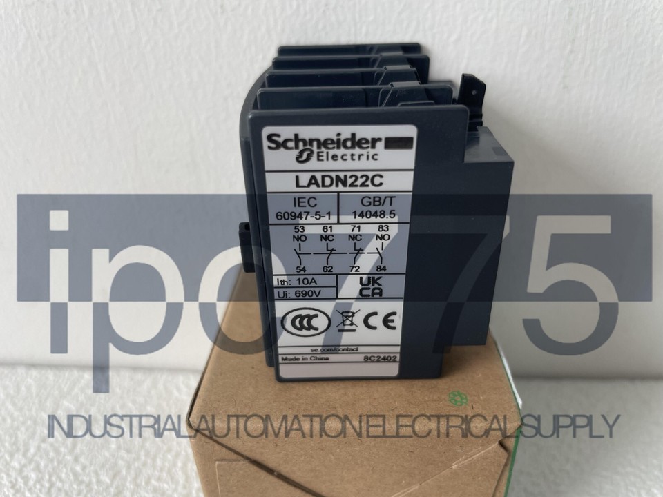 LADN22C 1PC NEW Schneider Auxiliary Contact Block #LRR | eBay
