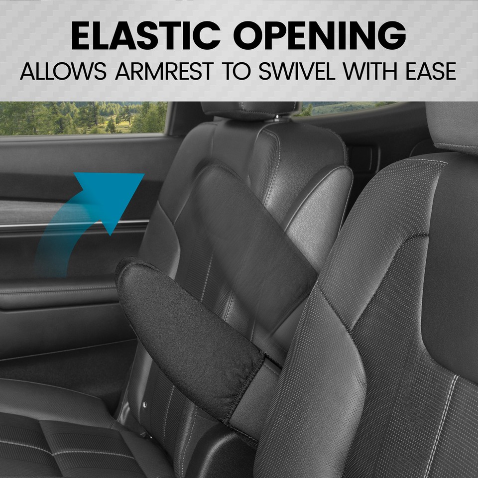 BDK Arm Rest Covers for Cars, Vans, SUVs, Trucks for Protection and ...